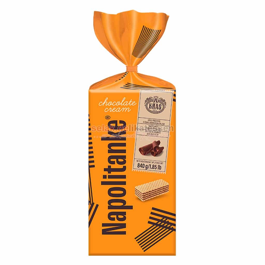 [Napolitanke Chocolate Cream 840g] Waffeln von Kras - Selak Delikates