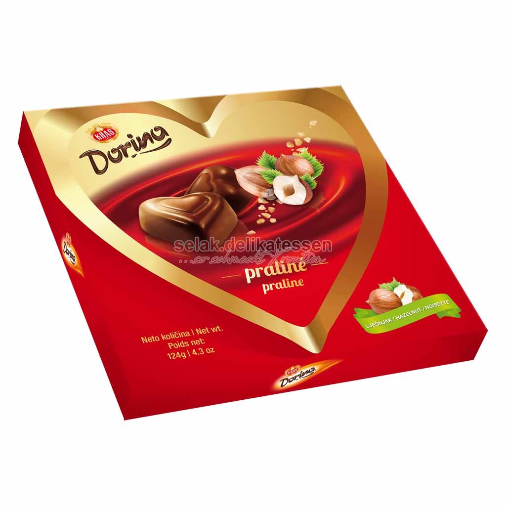 [Dorina Praline Ljesnjak 124g] Pralinen von Kras - Selak Delikatessen