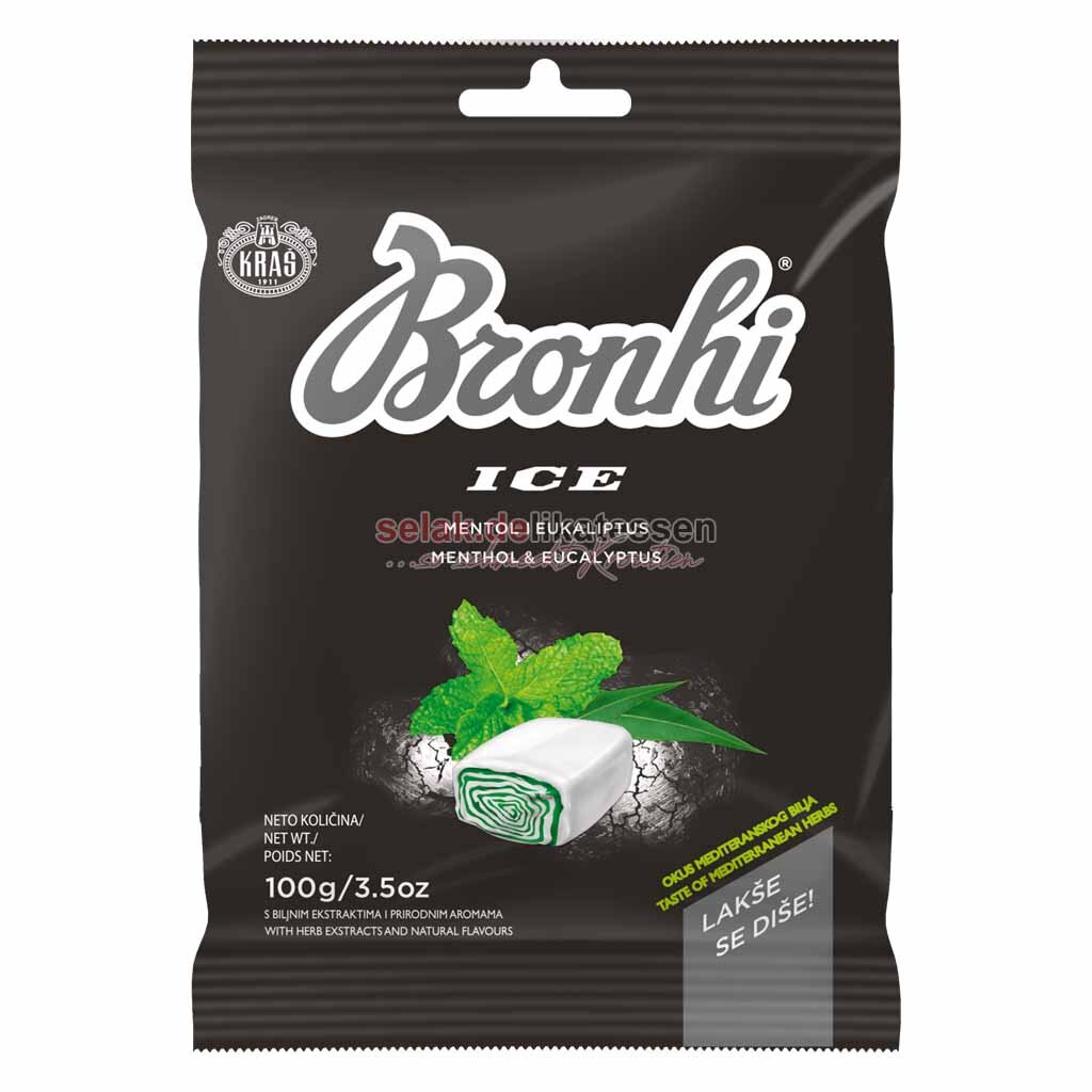[Bronhi ice 100g] Toffees von Kras, 1,39