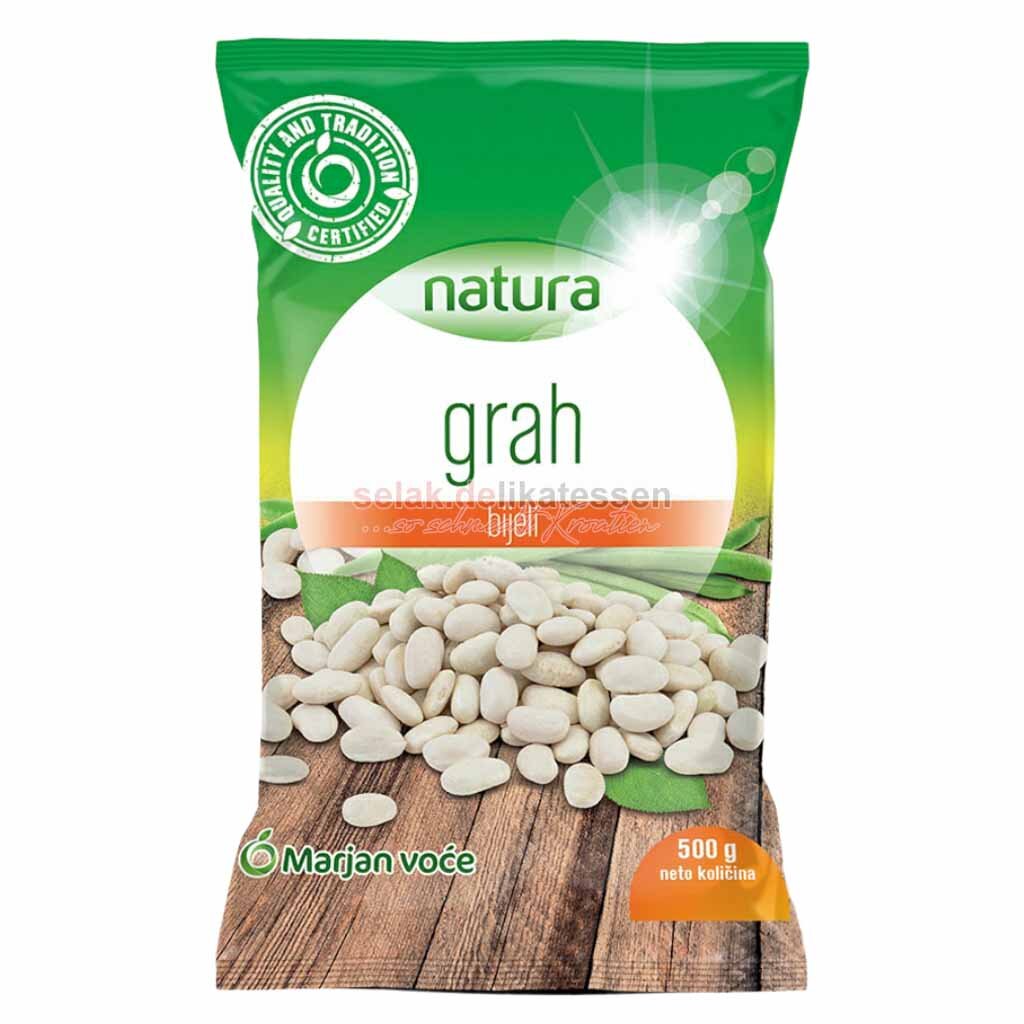 [Weiße Bohnen Natura 500g] von Marjan voce - Selak Delikatessen | So
