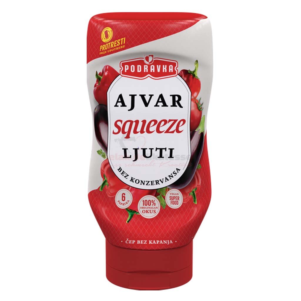 [Ajvar Squeeze scharf] von Podravka