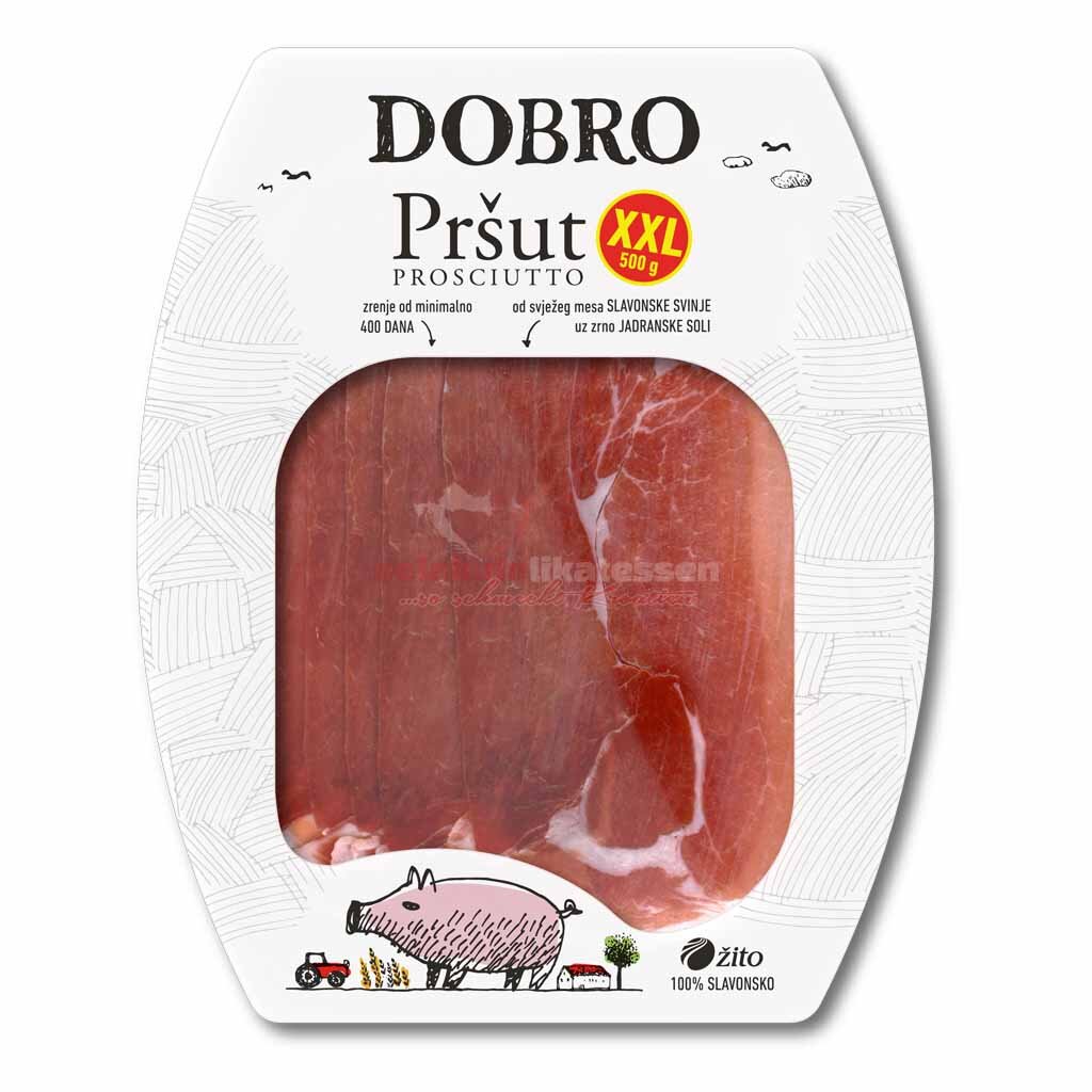 [Prsut Dobro] Schinken aus Slawonien - Selak Delikatessen | So schmec
